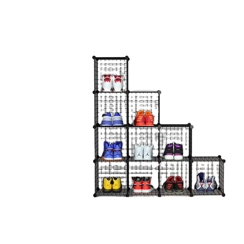 12x12 Sneaker Nike Storage Box PU Leather Shoe Storage Cabinet with ...